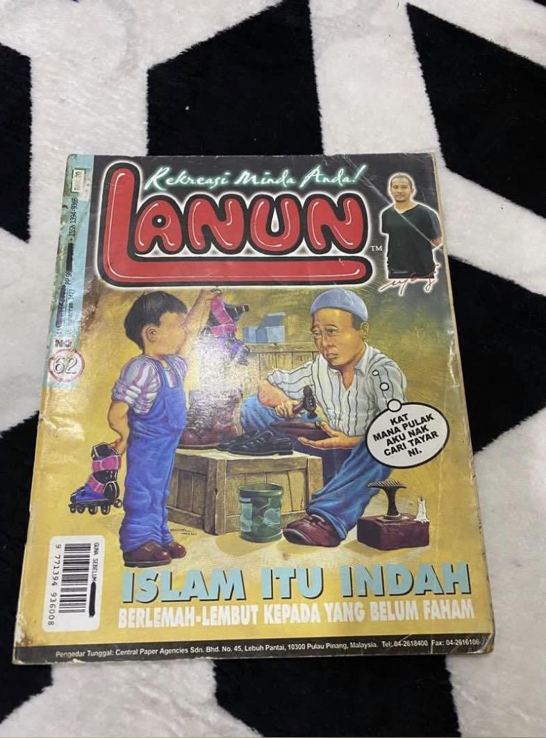 Majalah Komik Lanun 5 buah (10, 11,16, 18 & 62), Hobbies & Toys, Books ...