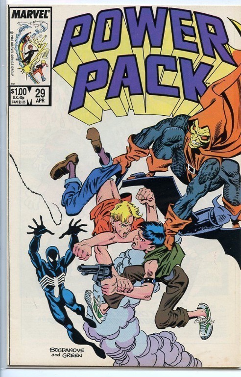 Marvel Comics Power Pack Vol 1 No 29 Guest Starring Spider Man