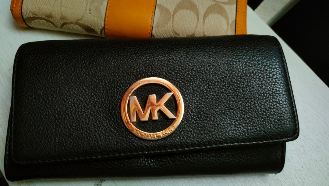 MK long wallet(original), Luxury, Bags & Wallets on Carousell