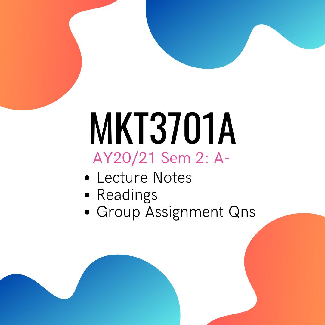 MKT3701A Notes, Hobbies & Toys, Books & Magazines, Assessment Books on ...