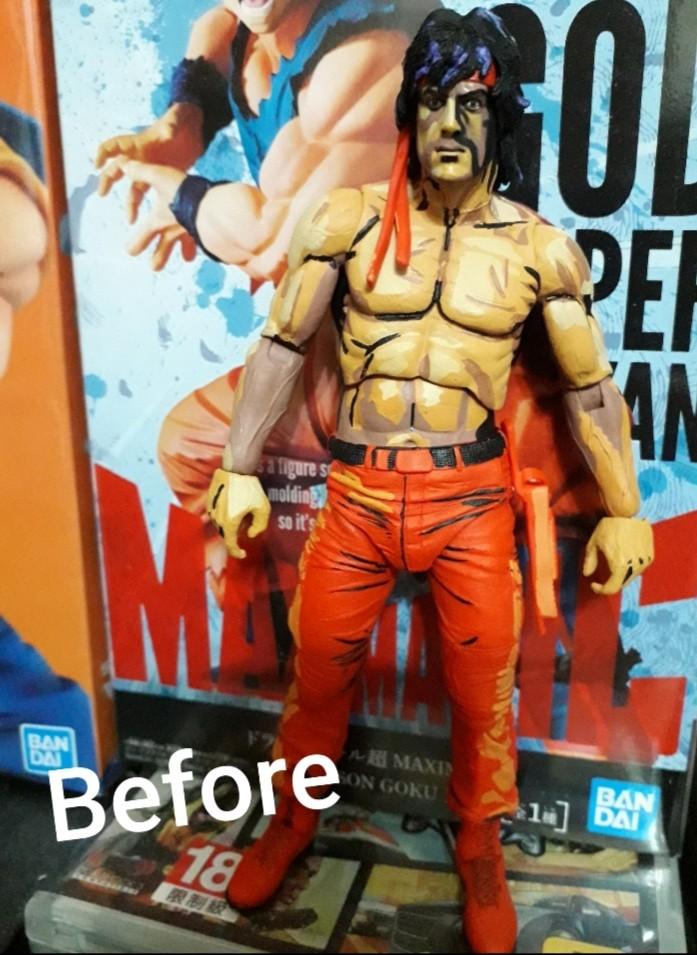 Neca Original Rambo (Repaint), Hobbies & Toys, Collectibles ...