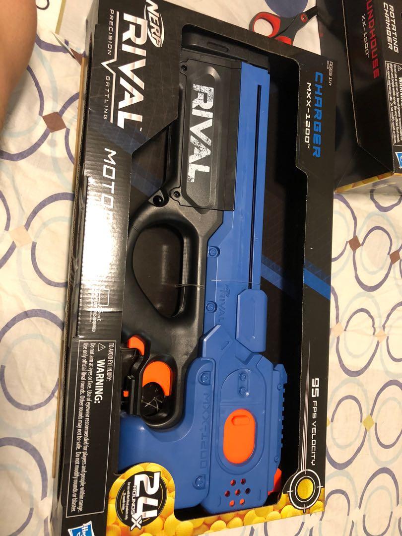 nerf RIVAL CHARGER MXX-1200, Hobbies & Toys, Toys & Games on Carousell