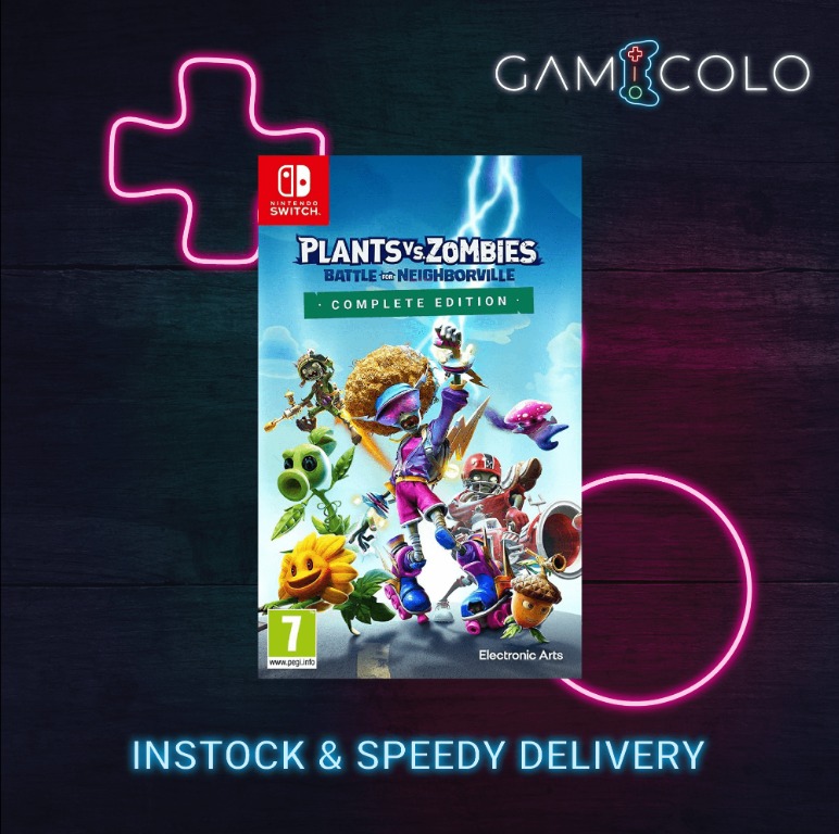 Nintendo Switch Plants vs. Zombies: Battle for Neighborville™ Complete ...