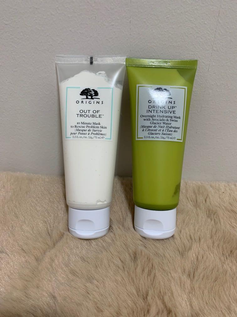 ORIGINS Facial Care Mask 2 for $20, Beauty & Personal Care, Face, Face ...