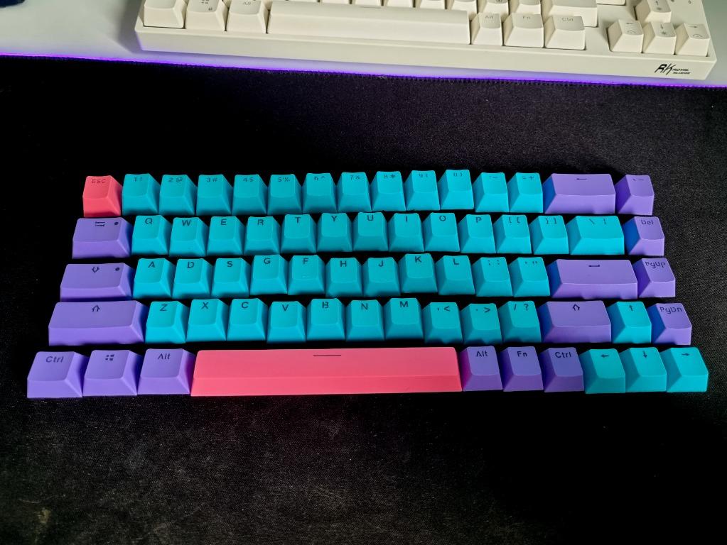 PBT Keycaps for RK68 68 Key, Computers & Tech, Parts & Accessories ...