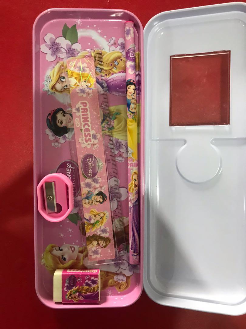 Pencil box & Disney Princess Pencil Box, Hobbies & Toys, Stationery ...