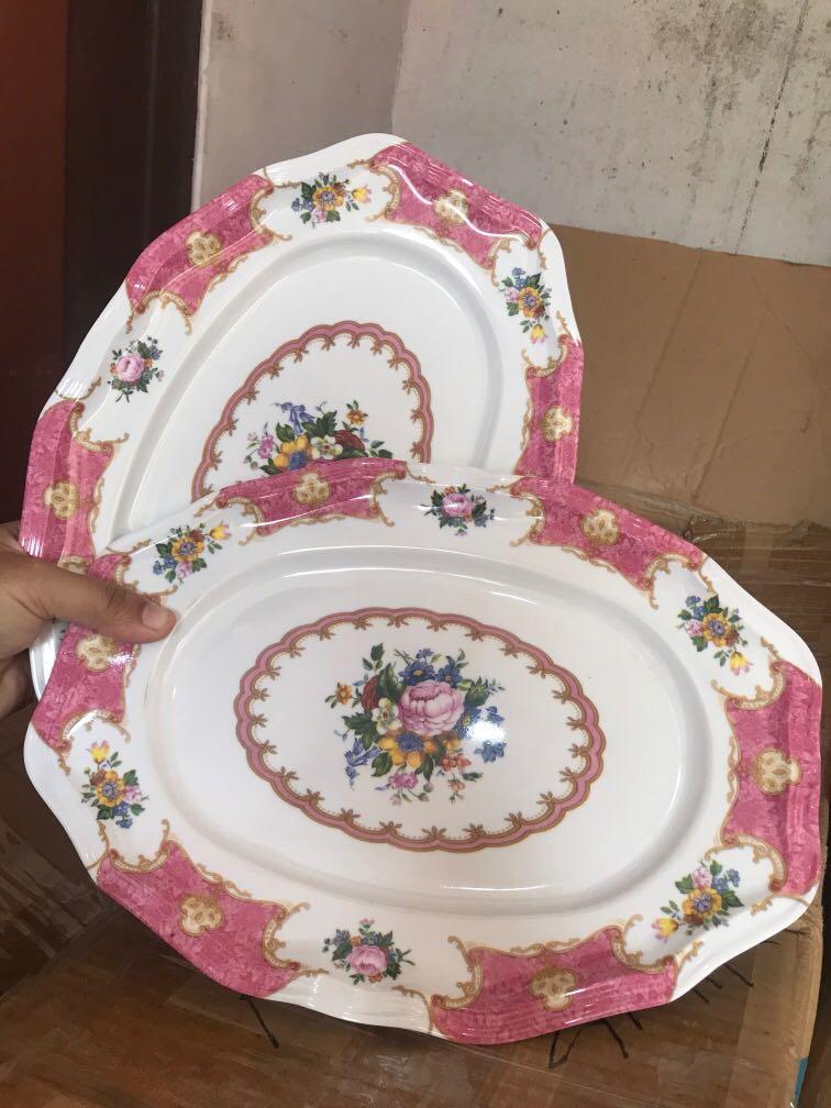 Piring Cantik Melamin, Kitchen & Appliances di Carousell