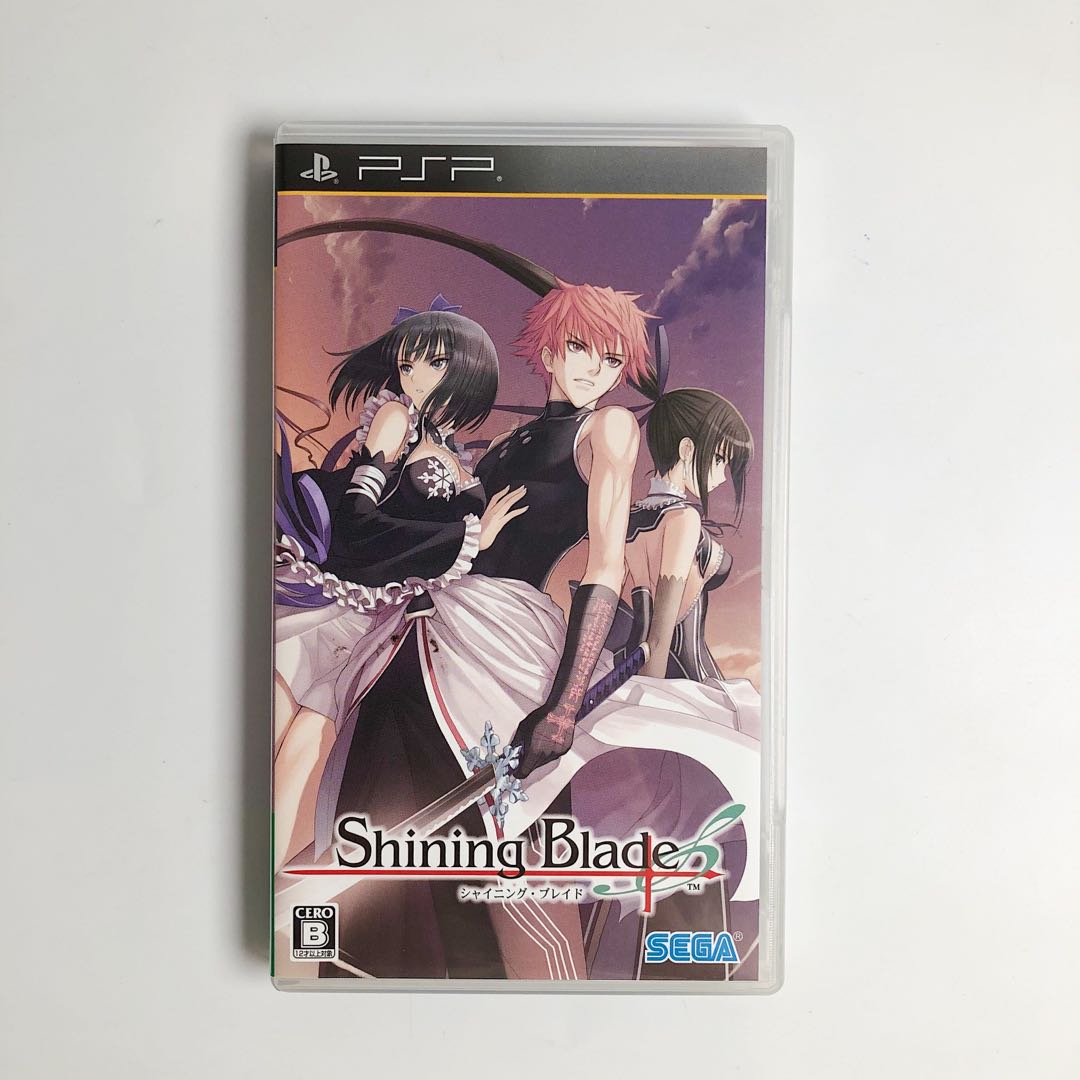 Playstation PSP Sega Shining Blade (jp ver), Video Gaming, Video Games ...