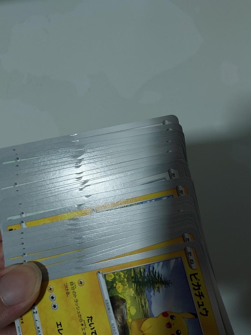 Pokemon damaged japanese pikachu and eevee cards, Hobbies & Toys, Toys ...