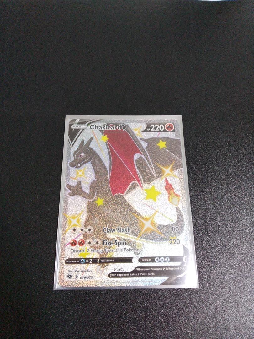 Pokemon TCG Shiny Charizard V Full Art Ultra Rare - Champion's Path ...