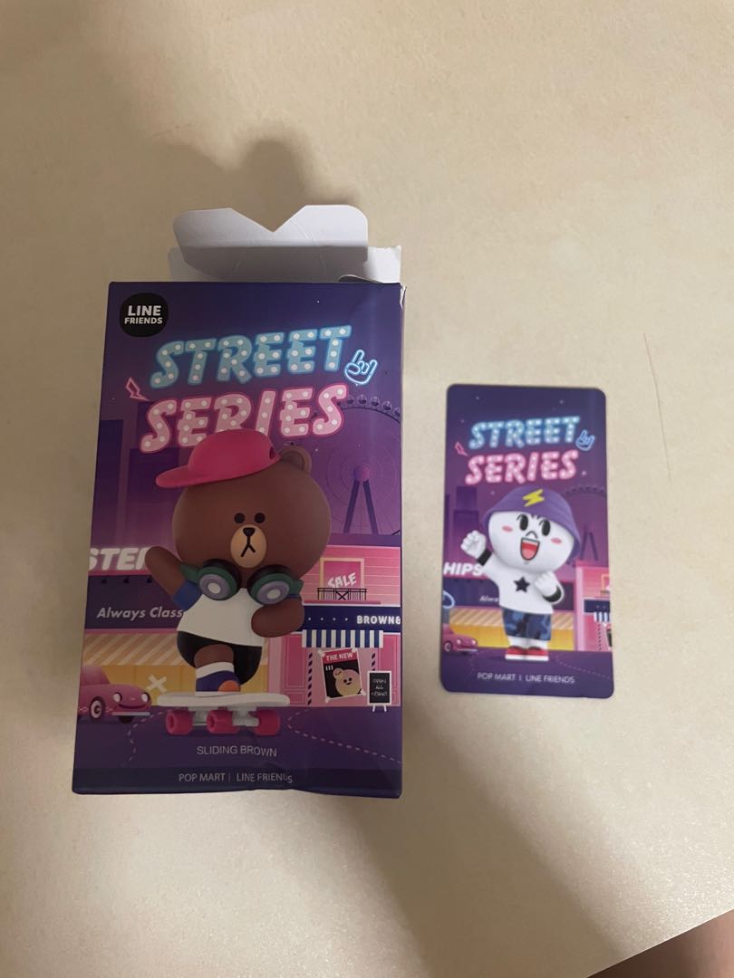 Popmart Line Friends Street Series, Hobbies & Toys, Toys & Games on ...