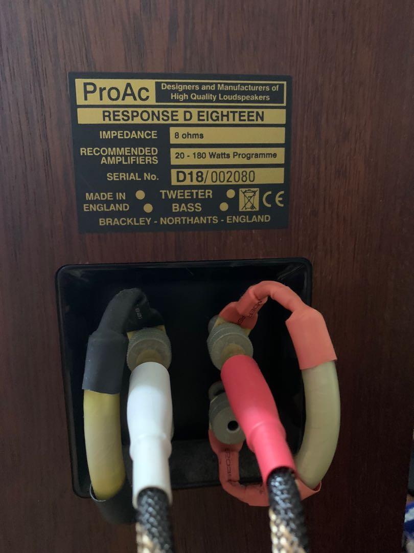 Proac D18 floor standing speakers, Audio, Soundbars, Speakers ...