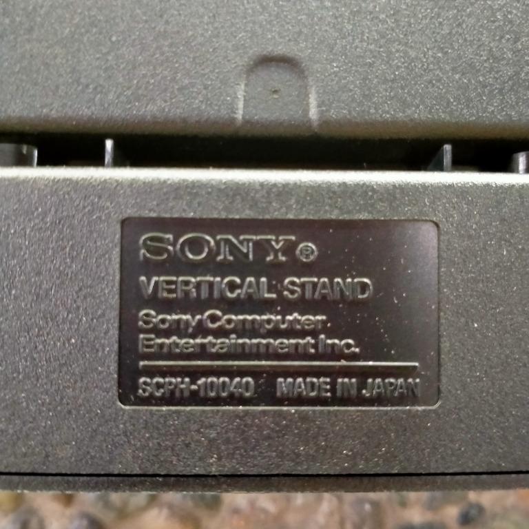 Ps2 vertical stand original from japan, Video Gaming, Gaming ...