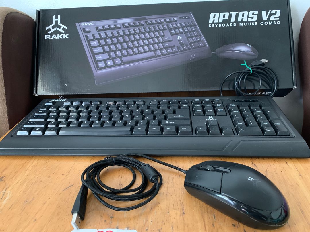 Rakk Aptas V2 Keyboard Keyboard and Mouse Bundle, Computers & Tech, Parts & Accessories ...