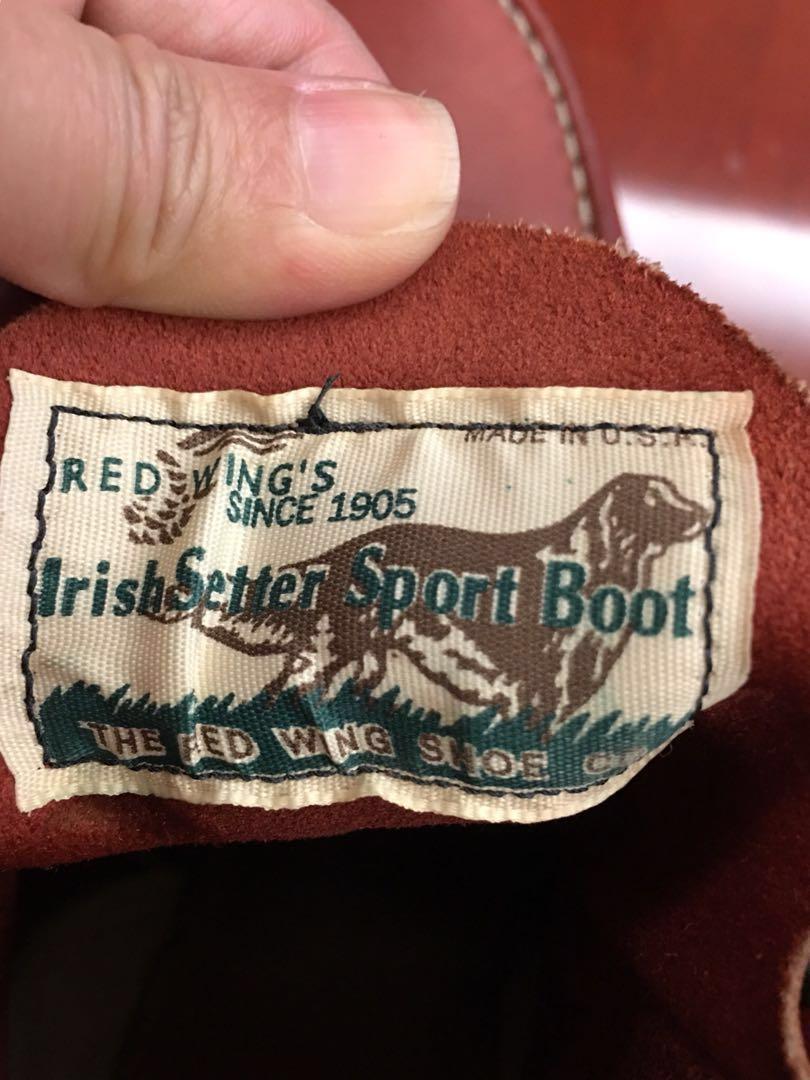 Red Wing Irish Setter sport boot 8875 木村拓哉 絕版, 女裝, 鞋, 靴 - Carousell