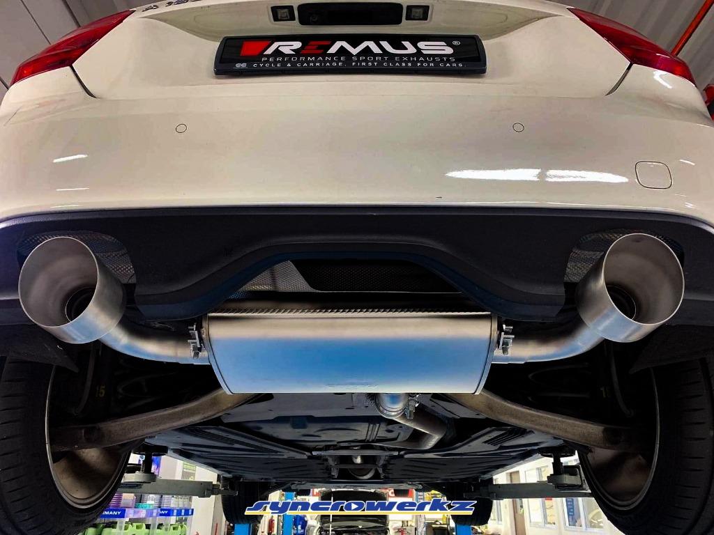 REMUS Axle Back Exhaust for Mercedes A180 (W176) | Stainless steel ...