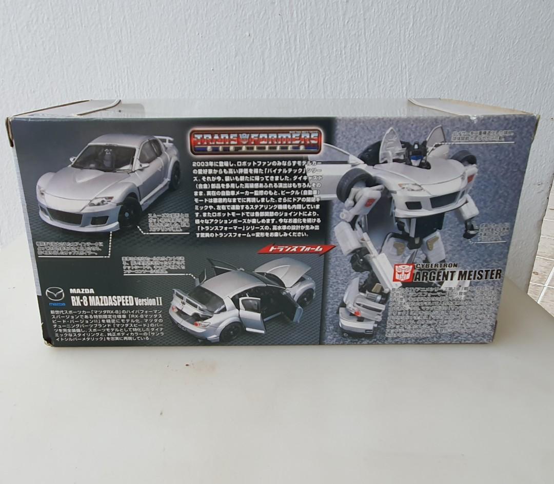 RX-8 Transformers Takara Tomy, Hobbies & Toys, Toys & Games on Carousell