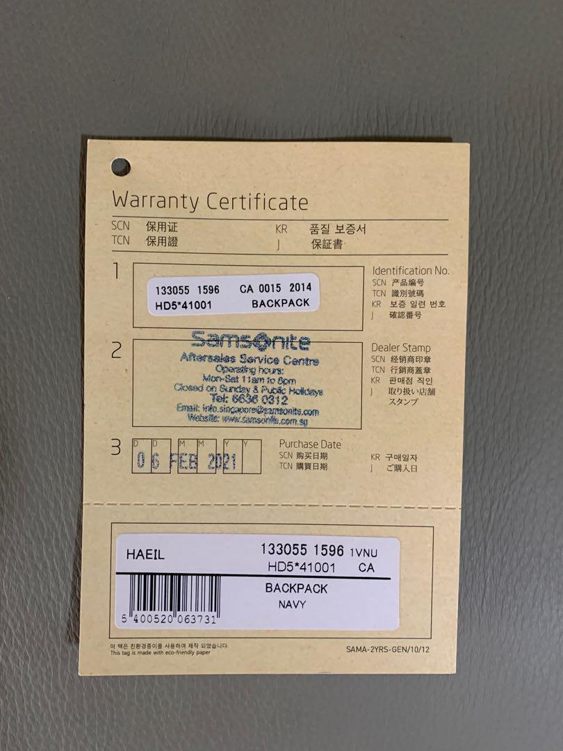 Samsonite Red HAEIL Backpack, Men's Fashion, Bags, Backpacks on Carousell