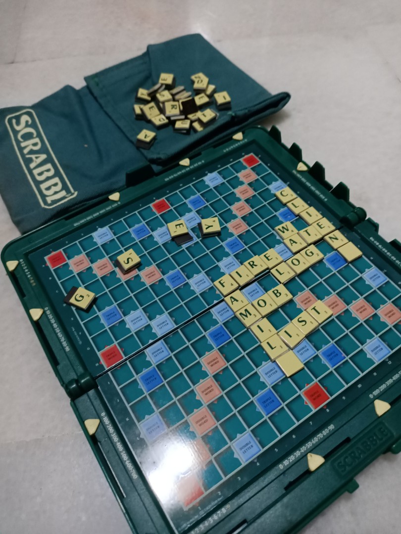 Scrabble Set, Hobbies & Toys, Toys & Games on Carousell