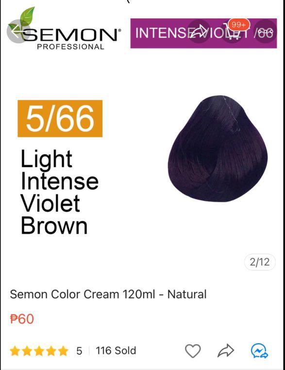Semon hair color, Beauty & Personal Care, Hair on Carousell
