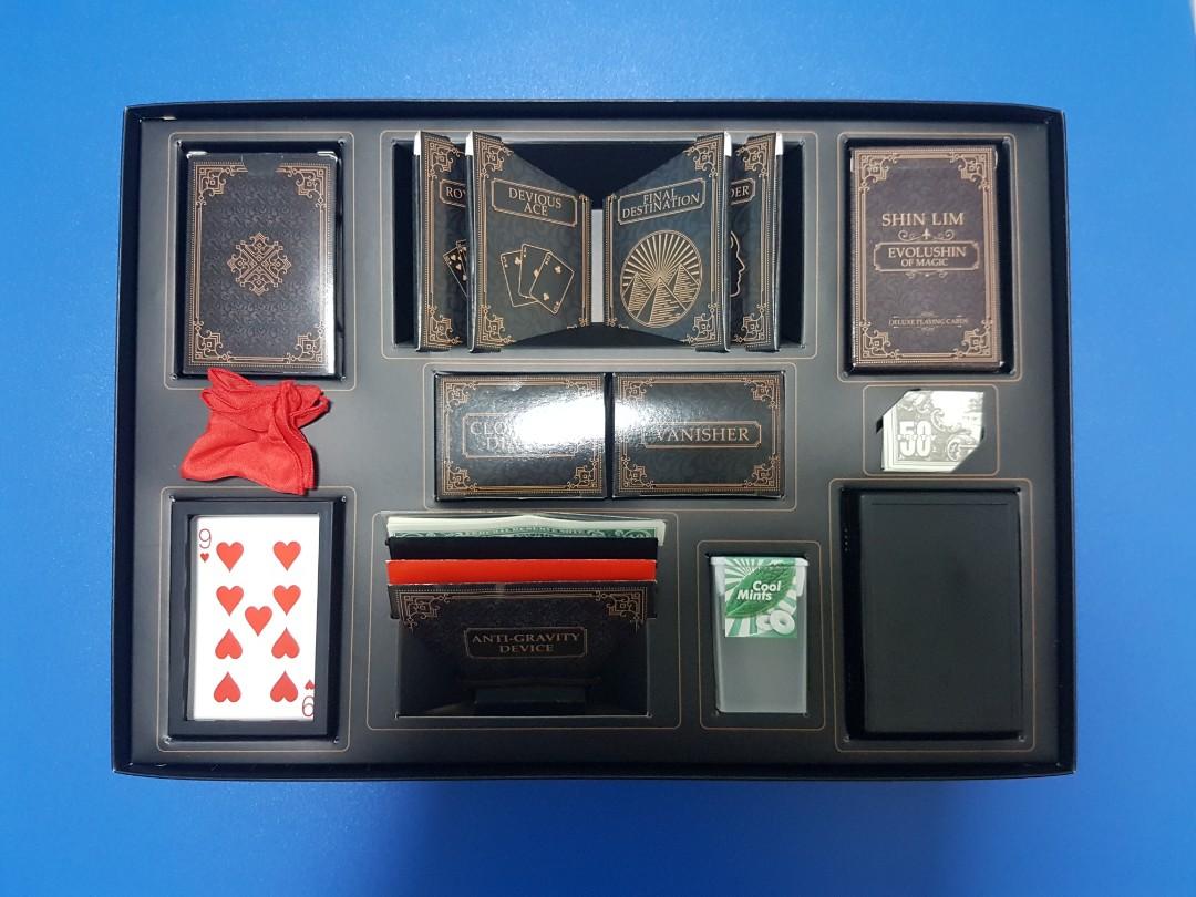 Shin Lim's Evolushin Of Magic Deluxe Magic Kit, Hobbies & Toys, Toys ...