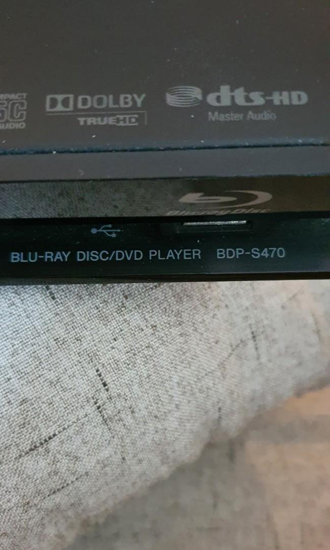 SONY BLU-RAY 3D DVD PLAYER, TV & Home Appliances, TV & Entertainment ...