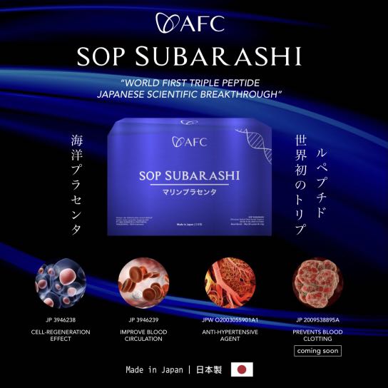 SOP SUBARASHI TRIPLE PEPTIDE, Health & Nutrition, Health Supplements ...