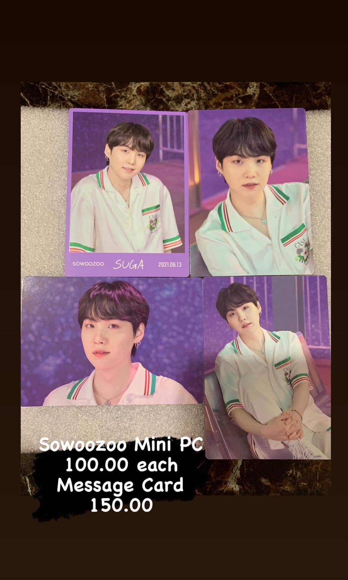 Suga Sowoozoo Mini PC, Hobbies & Toys, Memorabilia & Collectibles, K ...