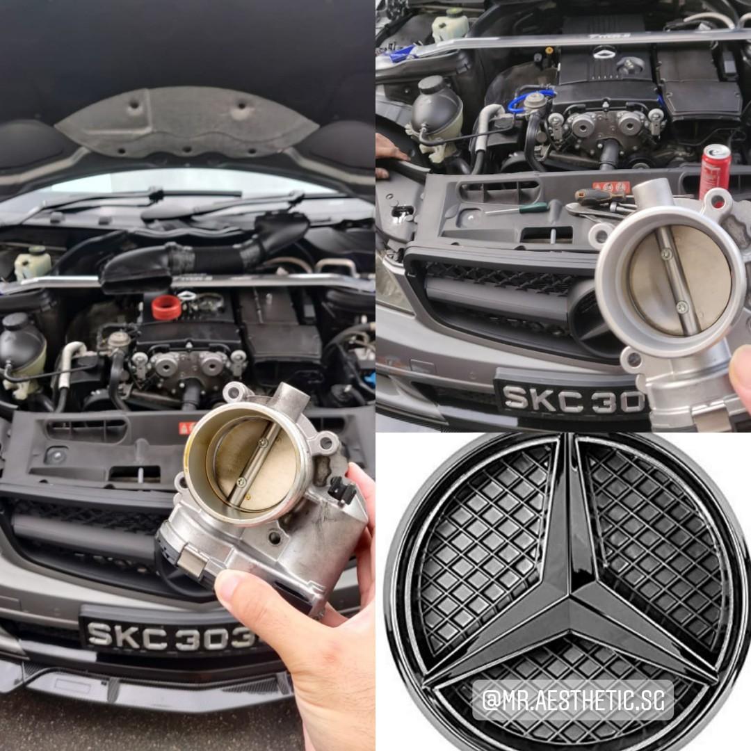 Throttle body porting and polishing w204 w207 w212 x156 Audi A1 1.0 1.2 ...