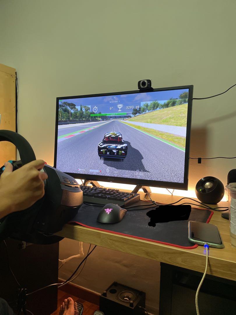 Thrustmaster T300 ferrari alcantara edition, Video Gaming, Gaming ...