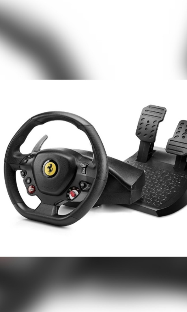 Thrustmaster T80 steering wheel (PS4), Video Gaming, Gaming Accessories ...
