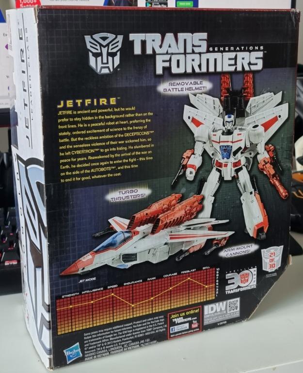 Transformers Generations Jetfire Leader Class, Hobbies & Toys, Toys ...