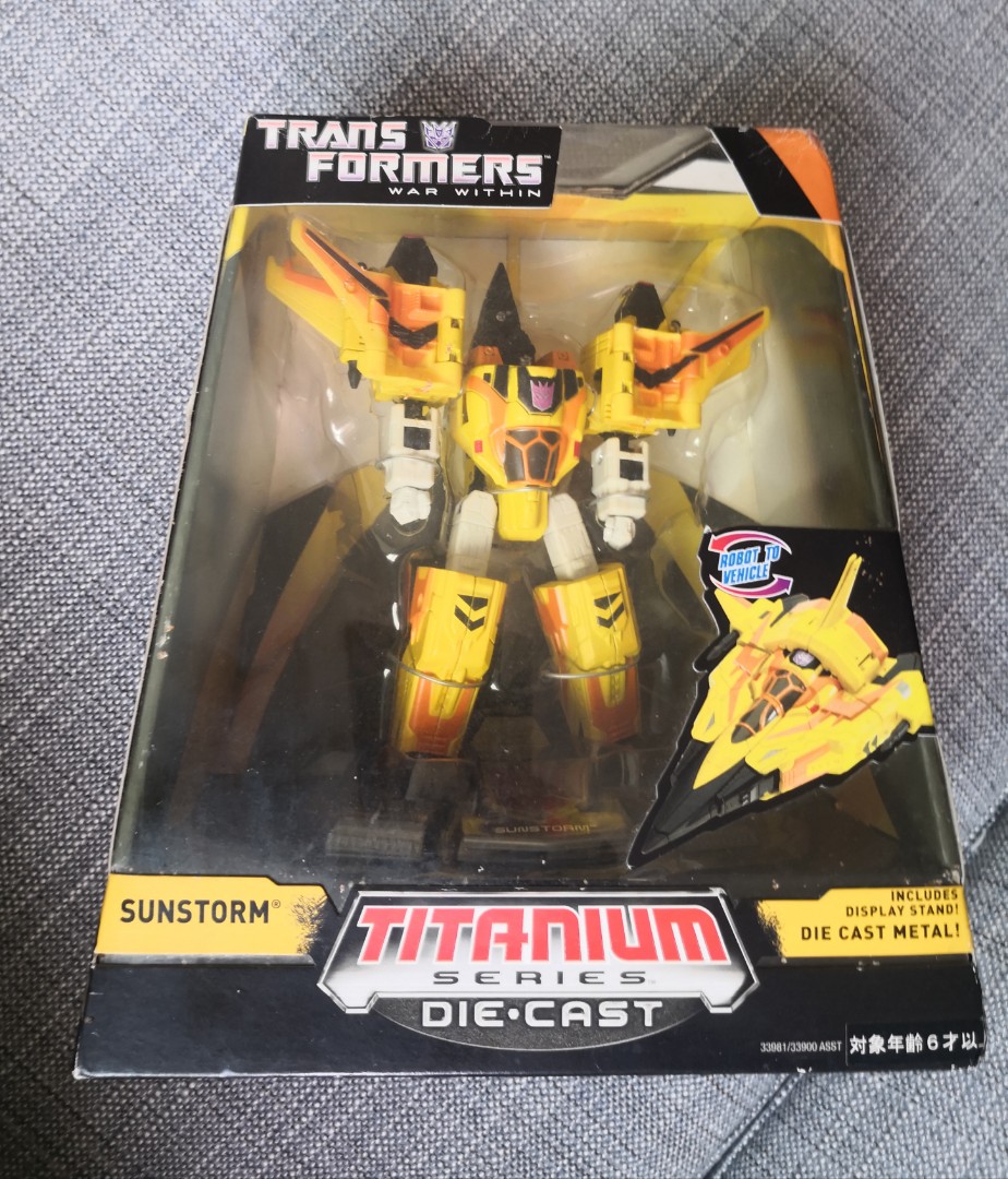 Transformers SUNSTORM Titanium Series Die Cast Metal, Hobbies & Toys ...