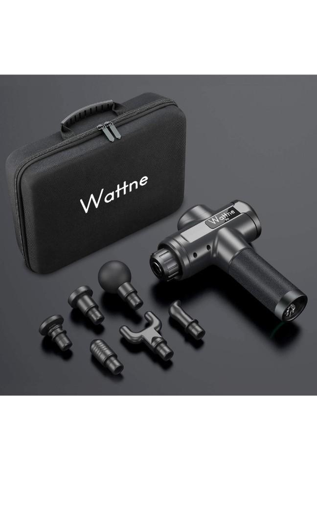 Wattne W2 massage gun, Health & Nutrition, Massage Devices on Carousell