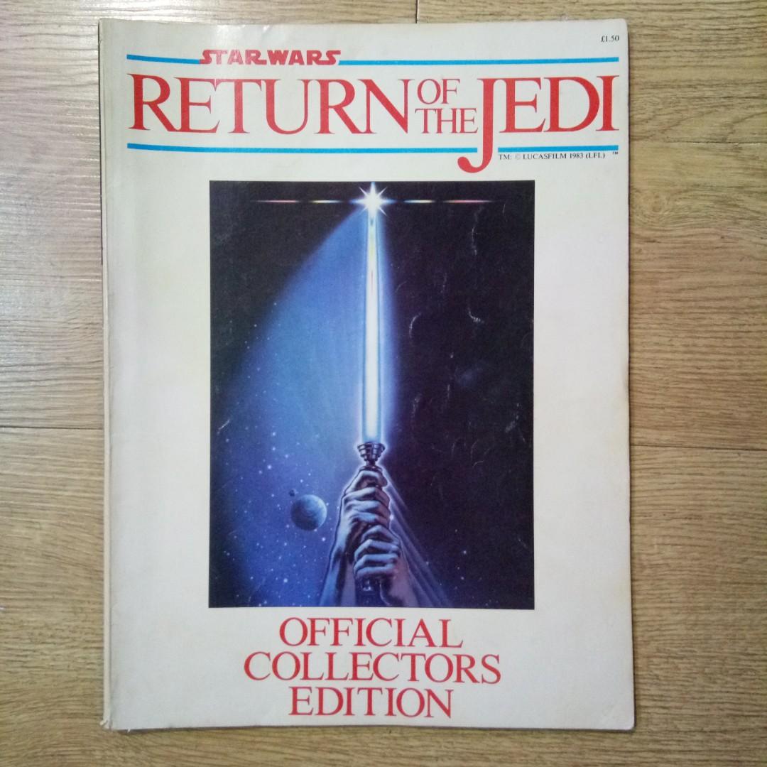 1983 Return of the Jedi Official Collectors Edition Magazine, Hobbies ...