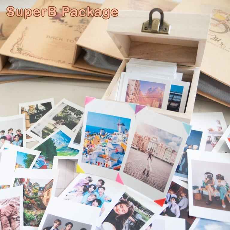 800ps + 640 Ancient Album Antique + Wooden Box +3ps sticker 复古相册 Lomo ...