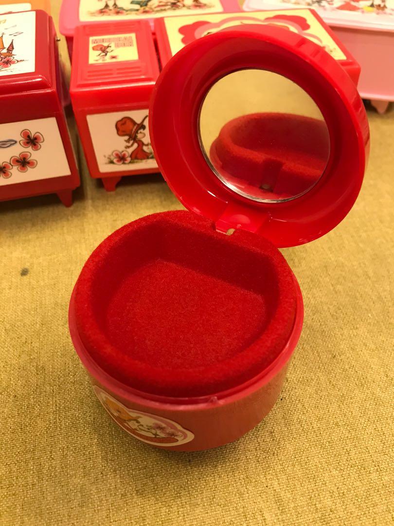 80年代 懷舊 日本 昭和 古董 Japan ladymate Lady mate musical box Vintage 上鏈音樂盒, 興趣 ...