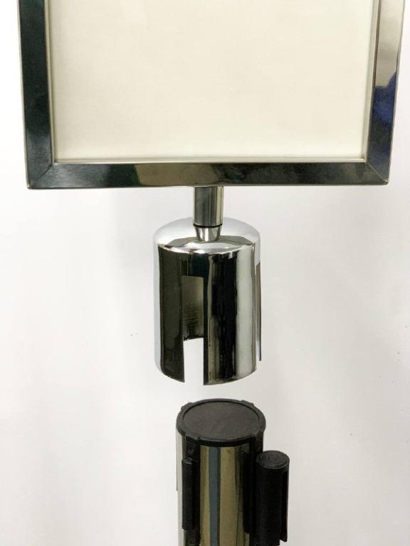 A4 Frame Portrait Detachable Signage on Q-pole, Everything Else on ...