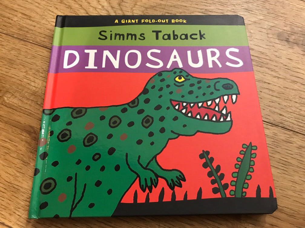 A Giant Fold-Out BOOK Dinosaurs Simms Taback, Hobbies & Toys, Books ...