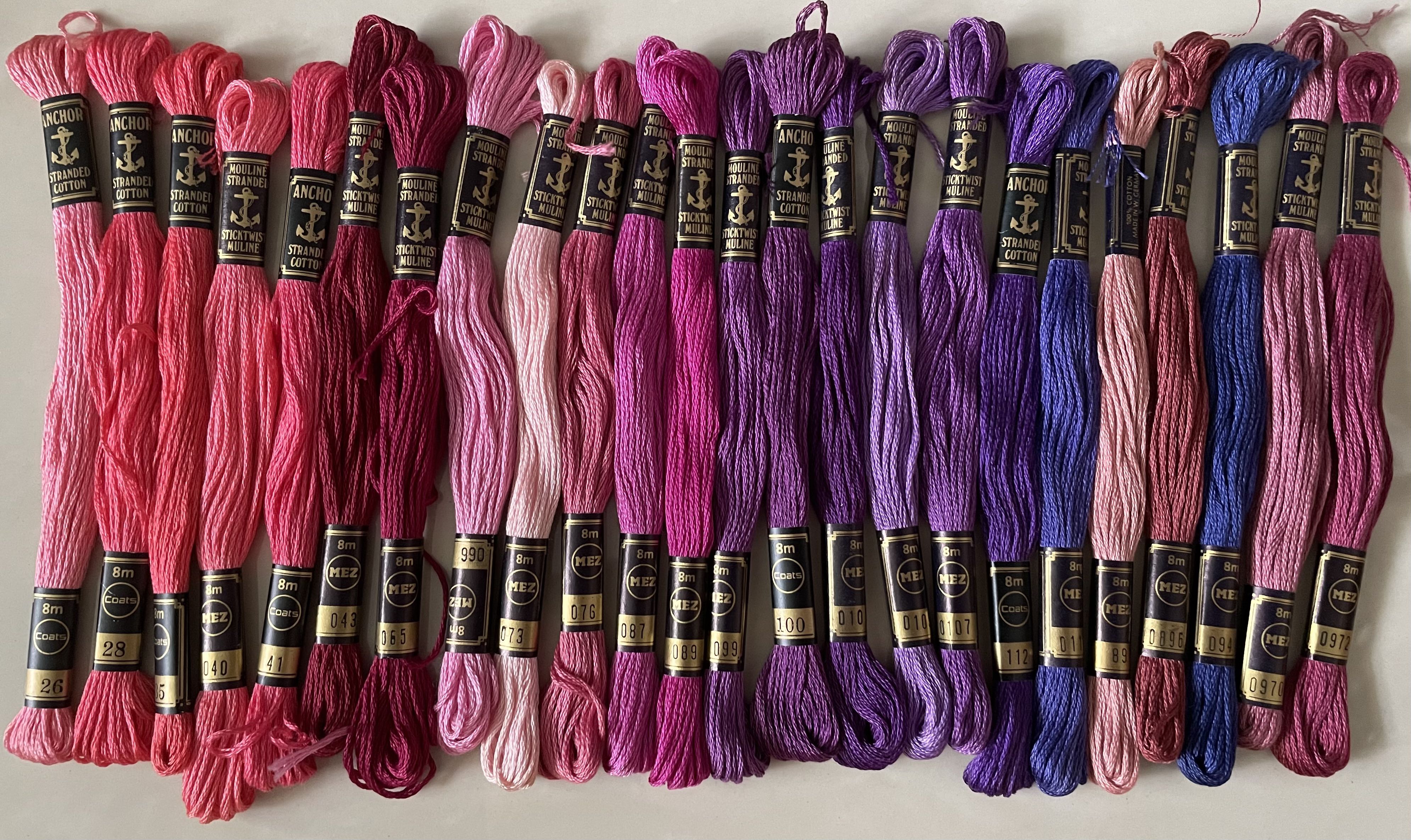 Anchor Embroidery Thread (Pack of 15), Hobbies & Toys, Stationery ...