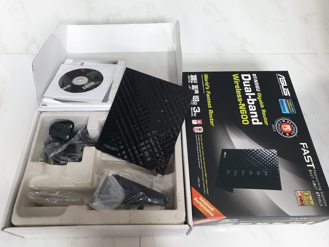 Asus RT-56U, Computers & Tech, Parts & Accessories, Networking on Carousell