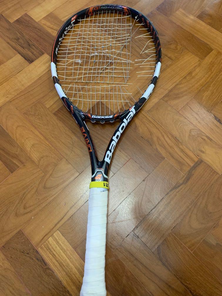 Babolat pure drive play, Sports Equipment, Sports & Games, Racket ...