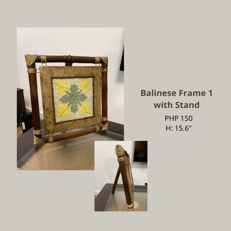 Balinese Frame with Stand, Furniture & Home Living, Home Decor, Frames ...