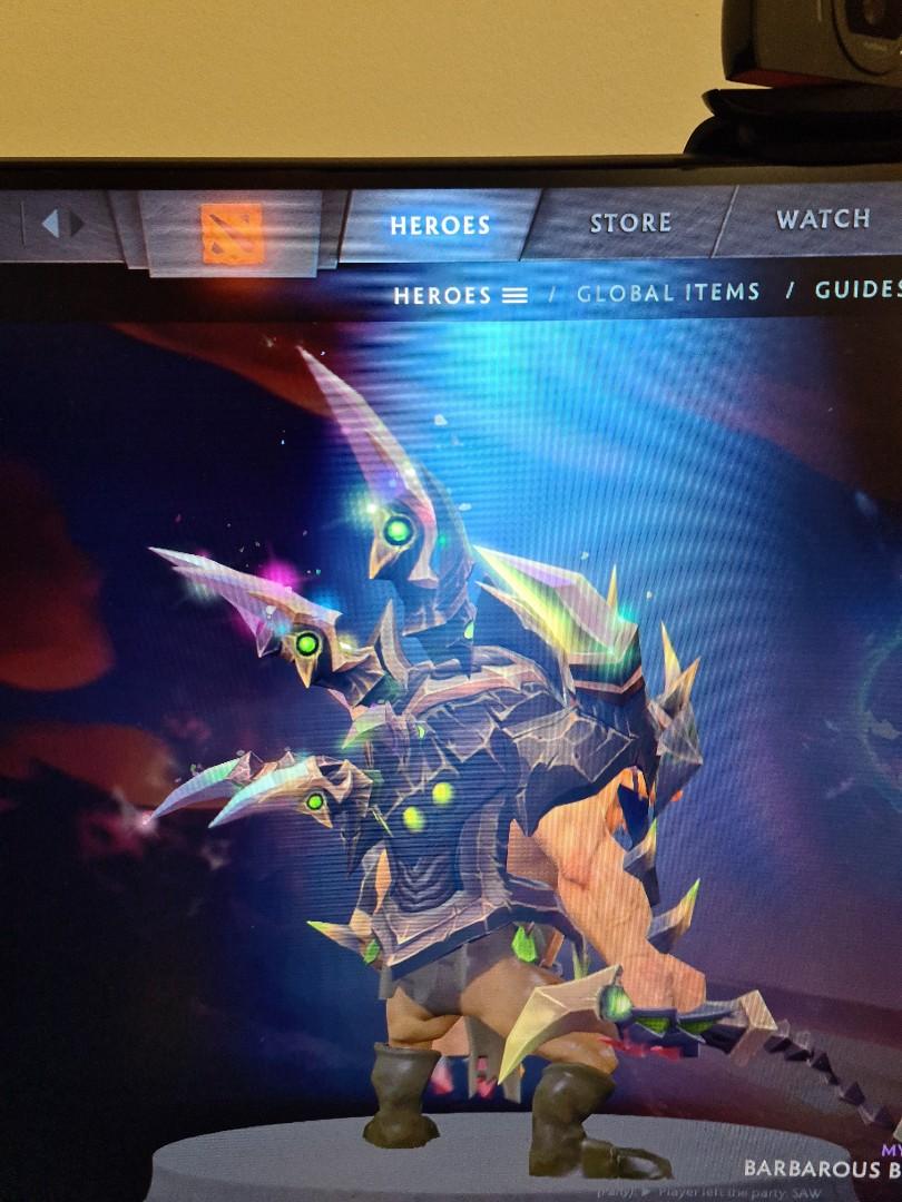 Barbarous Blades - Nemestice - Dota 2 - Bristleback, Video Gaming ...