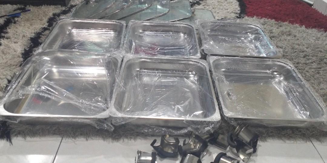 Bekas buffet makanan | Food Pan/Steam Table Pan/Chafing Tray/Bekas ...