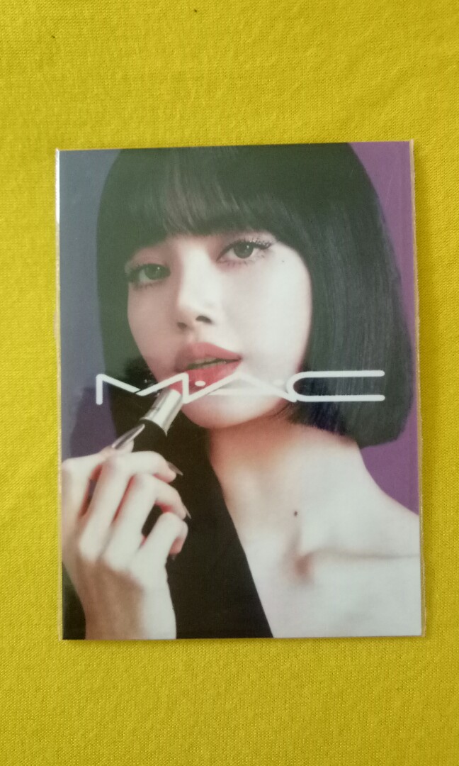 Black Pink x Lisa x Mac Collab, Hobbies & Toys, Memorabilia ...