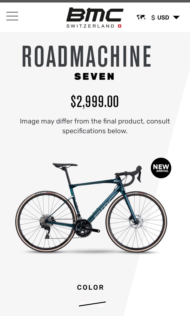 BMC Roadmachine SEVEN size 47, Sports Equipment, Bicycles & Parts ...