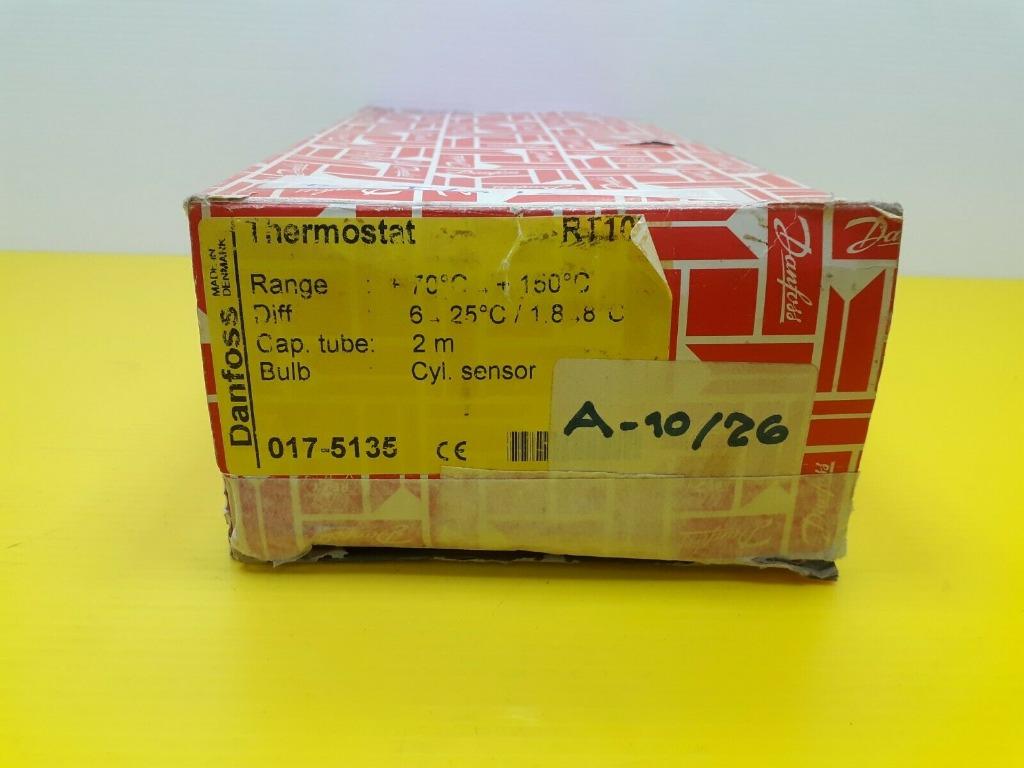 Danfoss RT107 Thermostat 017-5135 temperature controller RT 107 NEW ...