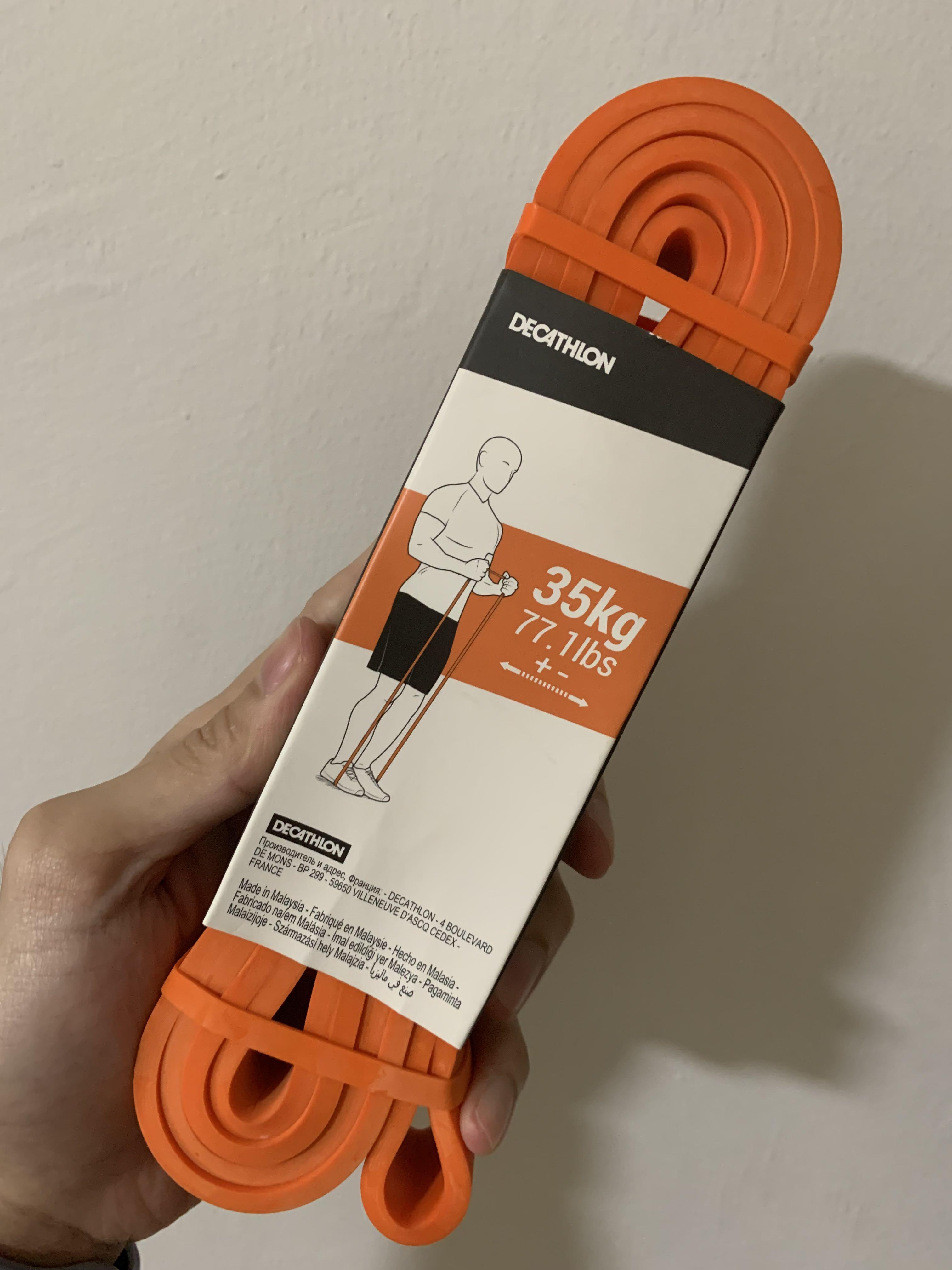 Decathlon Resistance Band - 35Kg, Sports Equipment, Exercise & Fitness ...