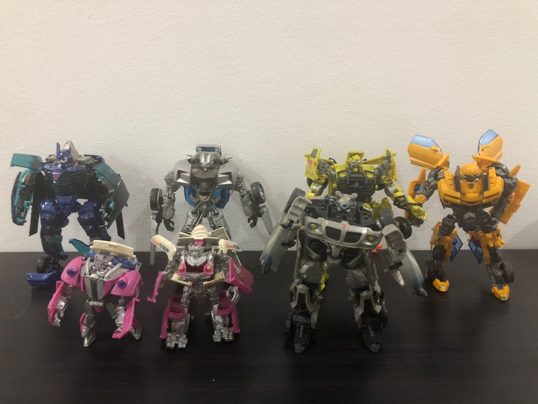 Deluxe Class ROTF Jolt, Sideswipe, Ratchet, Bumblebee and Jazz, Hobbies ...